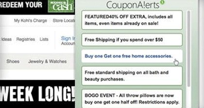 Coupon Alerts Removal Report