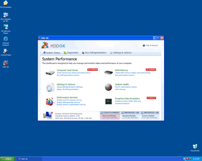 HDD Ok Removal Report