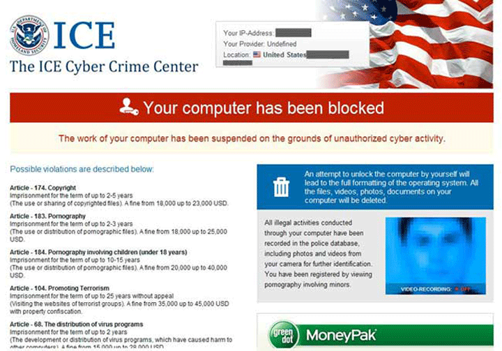 ICE Cyber Crimes Center Ransomware Removal Report