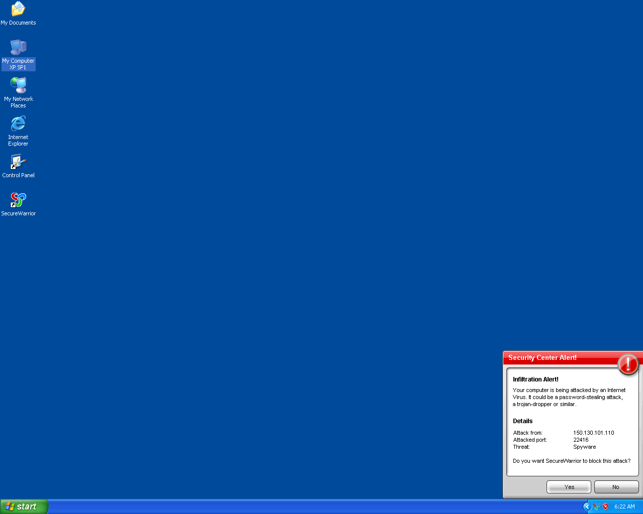 Secure Warrior Removal Report