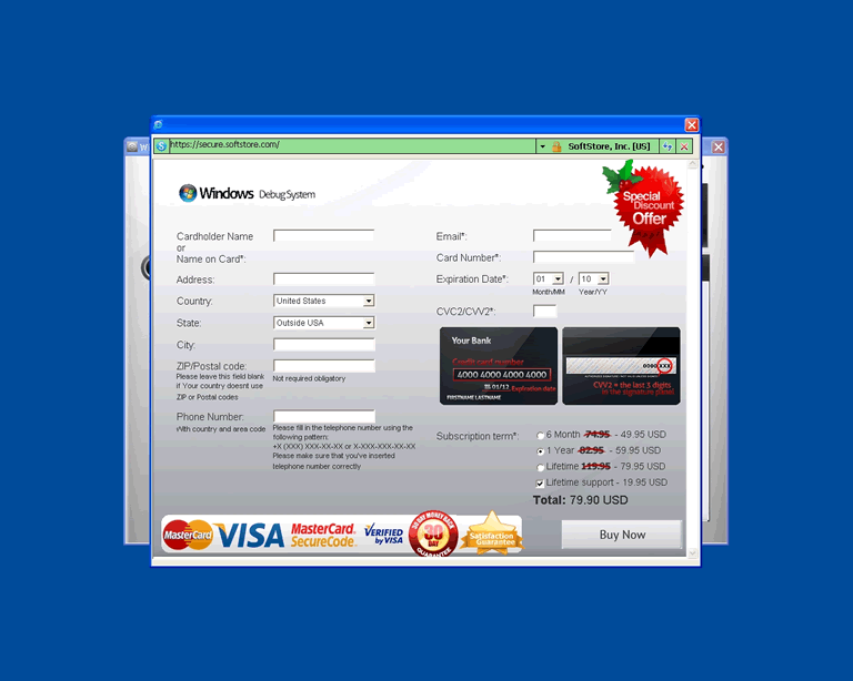 Windows Debug System Removal Report