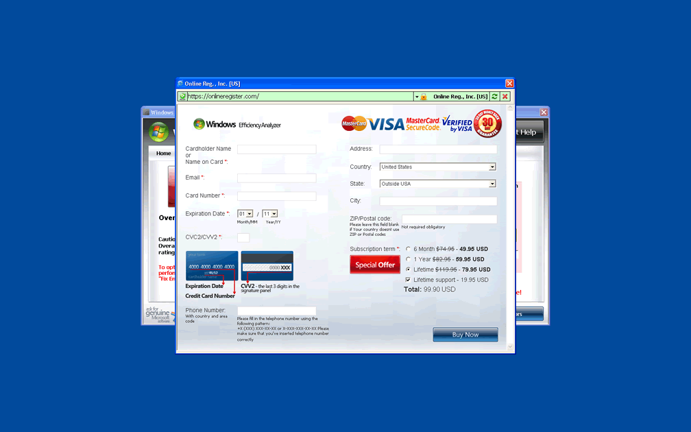 Windows Efficiency Analyzer Removal Report