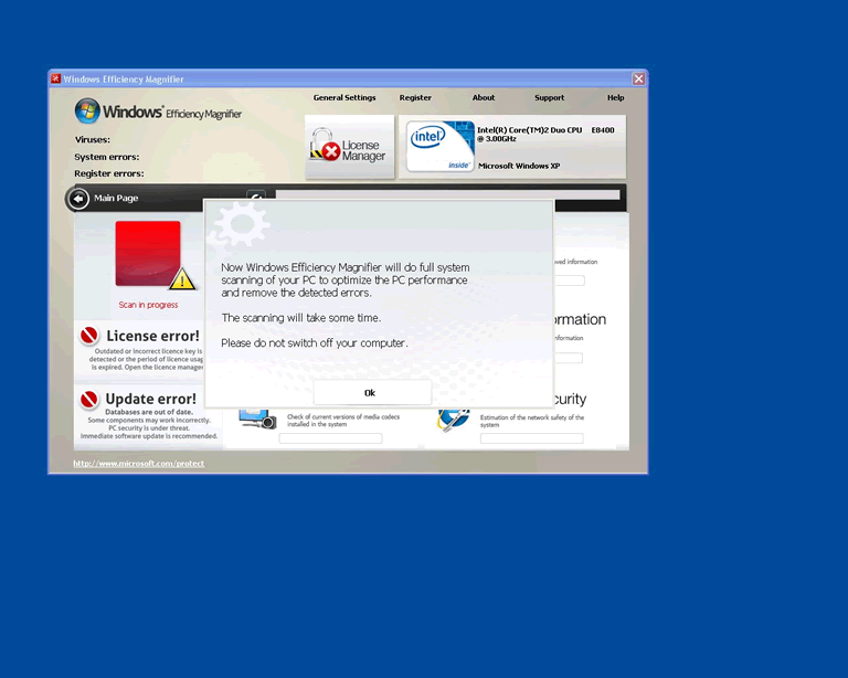 Windows Efficiency Magnifier Removal Report