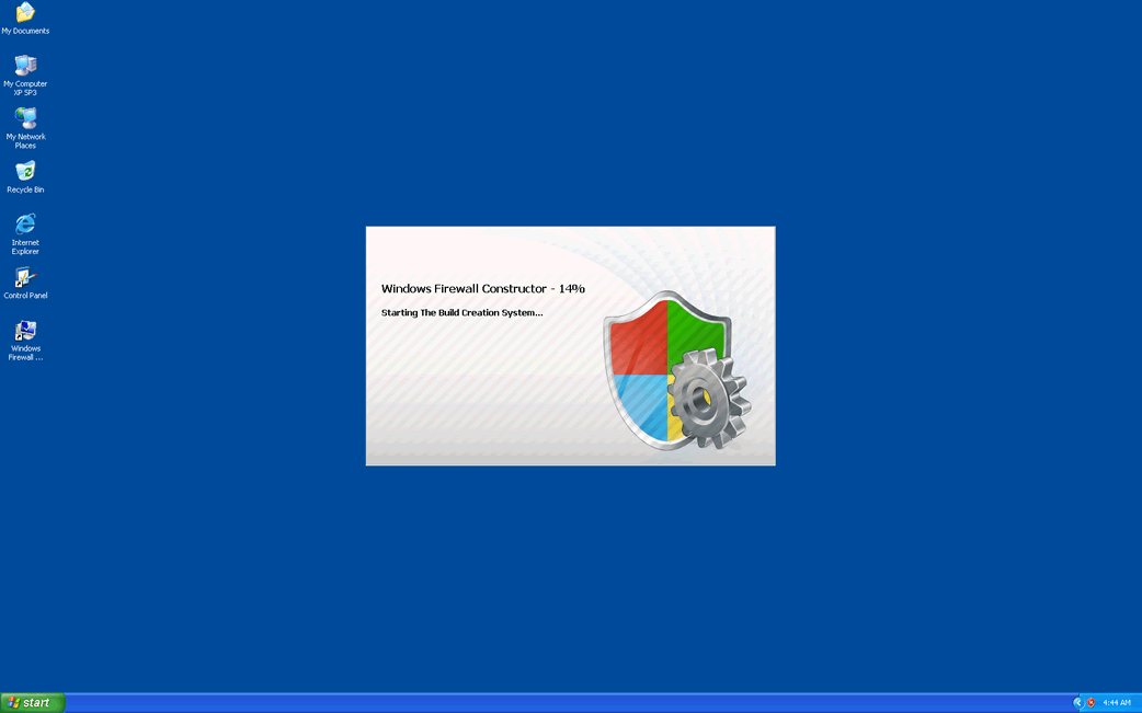 Windows Firewall Constructor Removal Report
