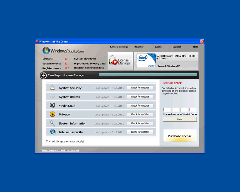 Windows Stability Center Removal Report