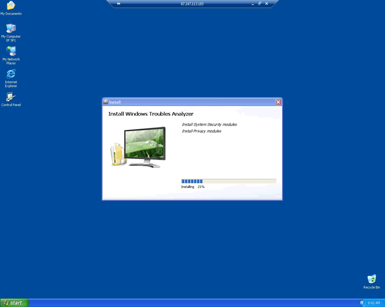 Windows Troubles Analyzer Removal Report