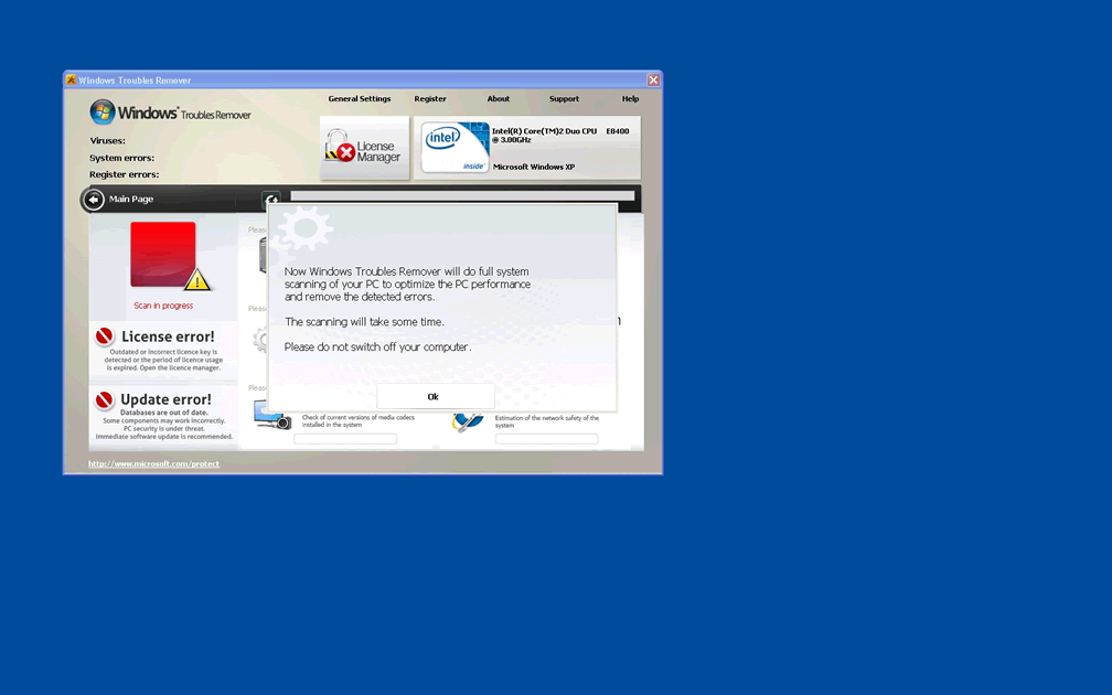 Windows Troubles Remover Removal Report
