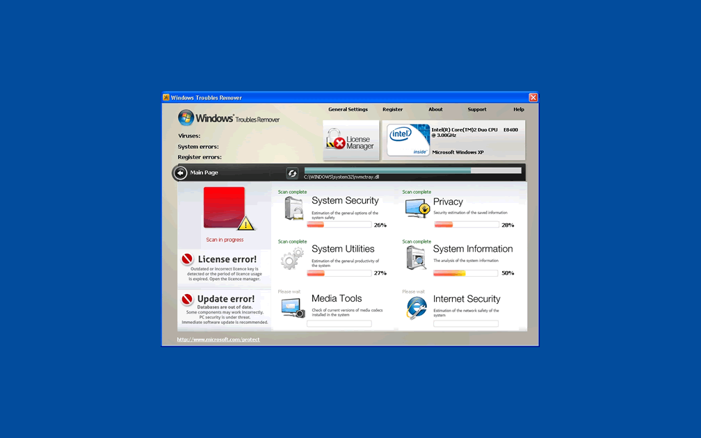 Windows Troubles Remover Removal Report
