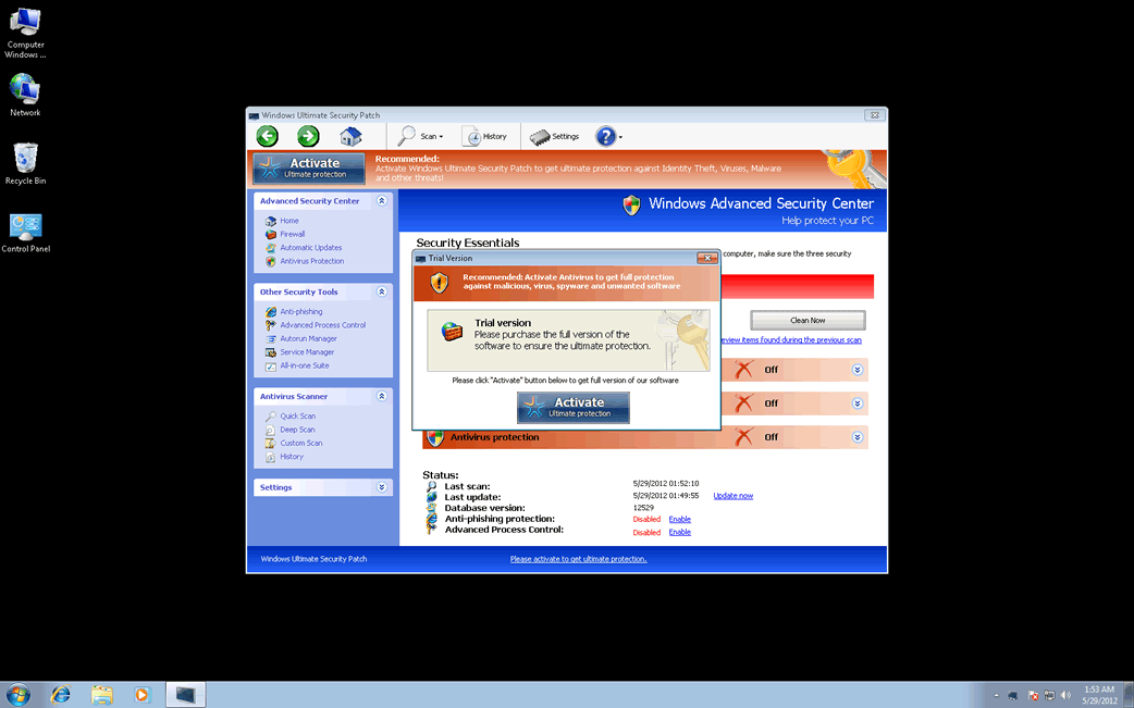 Windows Ultimate Security Patch Removal Report