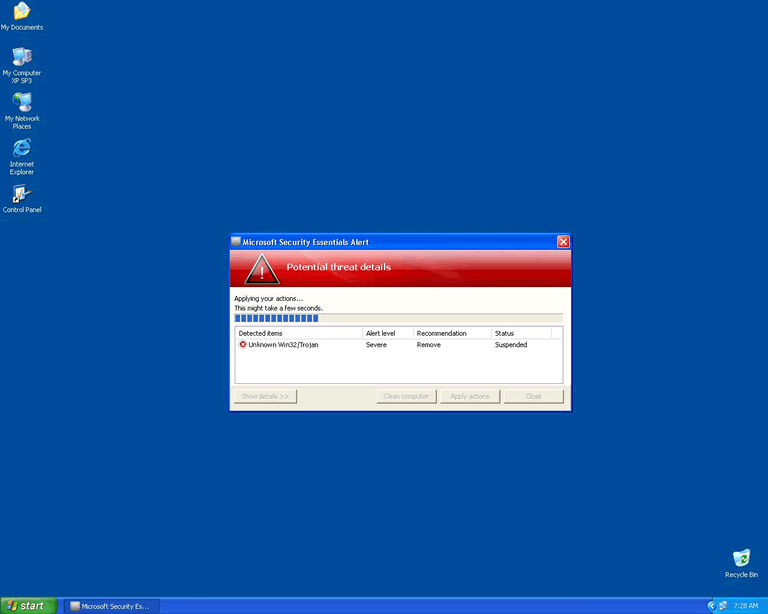 Windows Universal Tool Removal Report