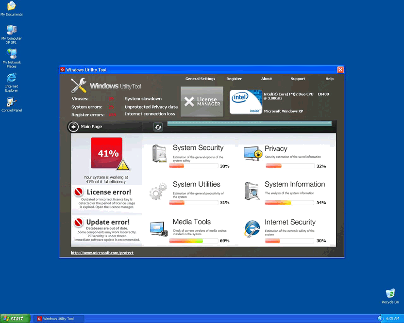 Windows Utility Tool Removal Report