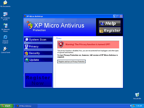 XP Micro Antivirus