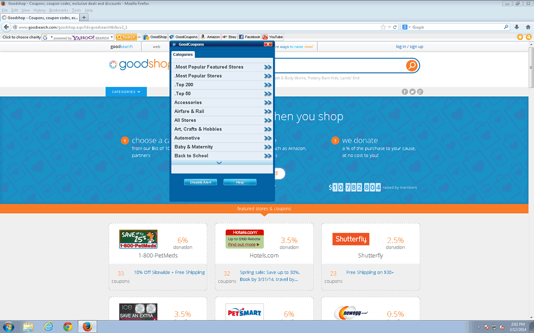 GoodSearch Toolbar Removal Report