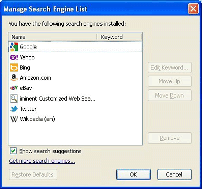 Iminent Toolbar Removal Report