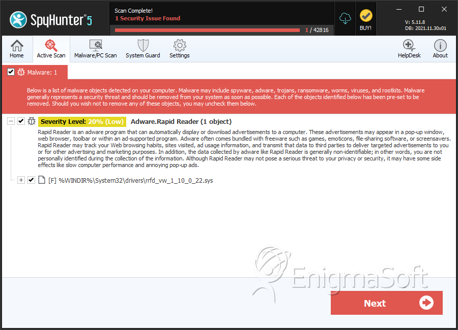 RapidReader Ads Removal Report