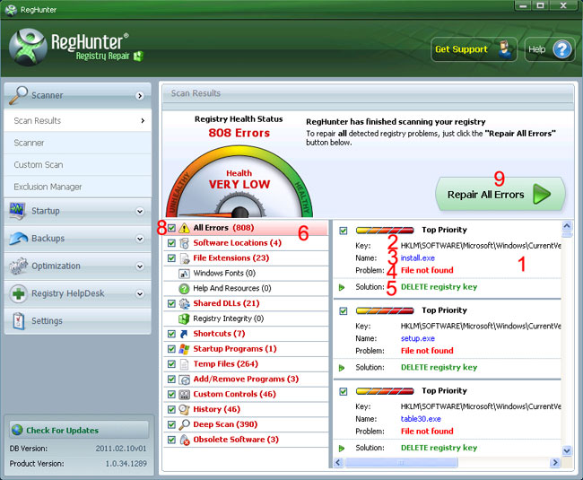 Scan Results View - Remove Spyware & Malware with SpyHunter ...