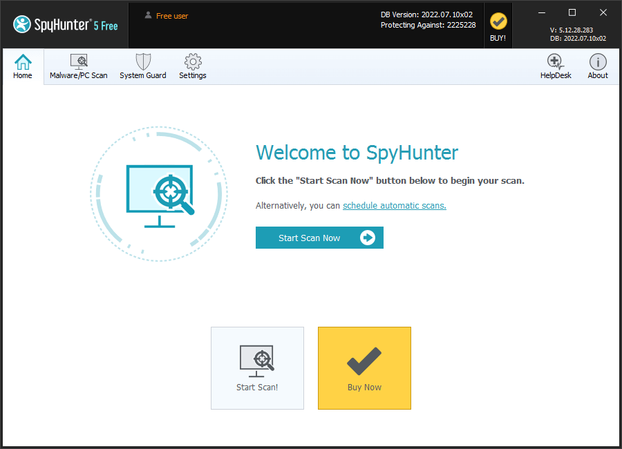 Activating SpyHunter - Remove Spyware & Malware with SpyHunter ...
